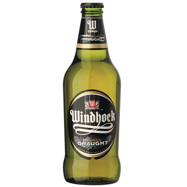 Windhoek Draught 440ml NRB | Woodstock Liquors