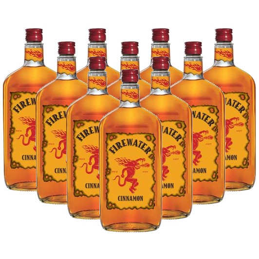 Firewater Cinnamon Whiskey 10 x 50ml PET | Woodstock Liquors