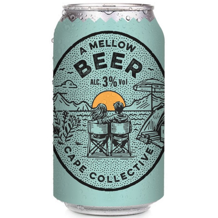 Cape Collective A Mellow Beer 330ml CAN | Woodstock Liquors